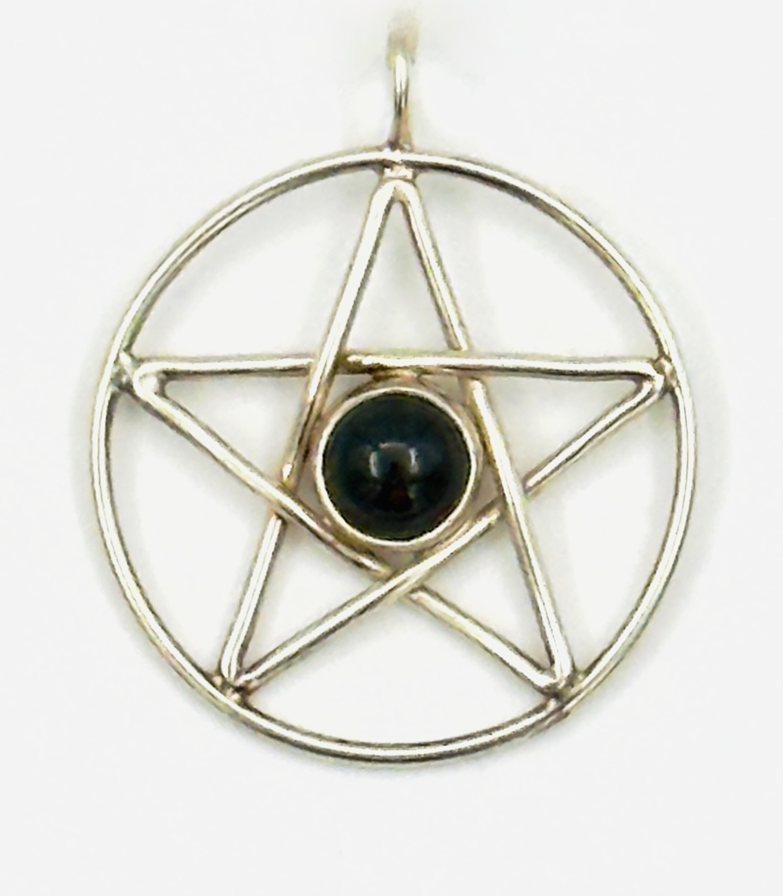Large Magi Crafts Pentacle with Bloodstone - Pentagram