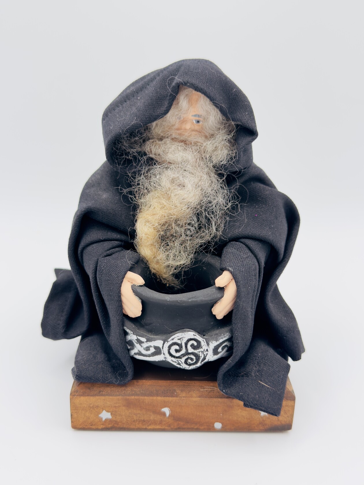 Handmade Mystic Seer Statue - Pentagram