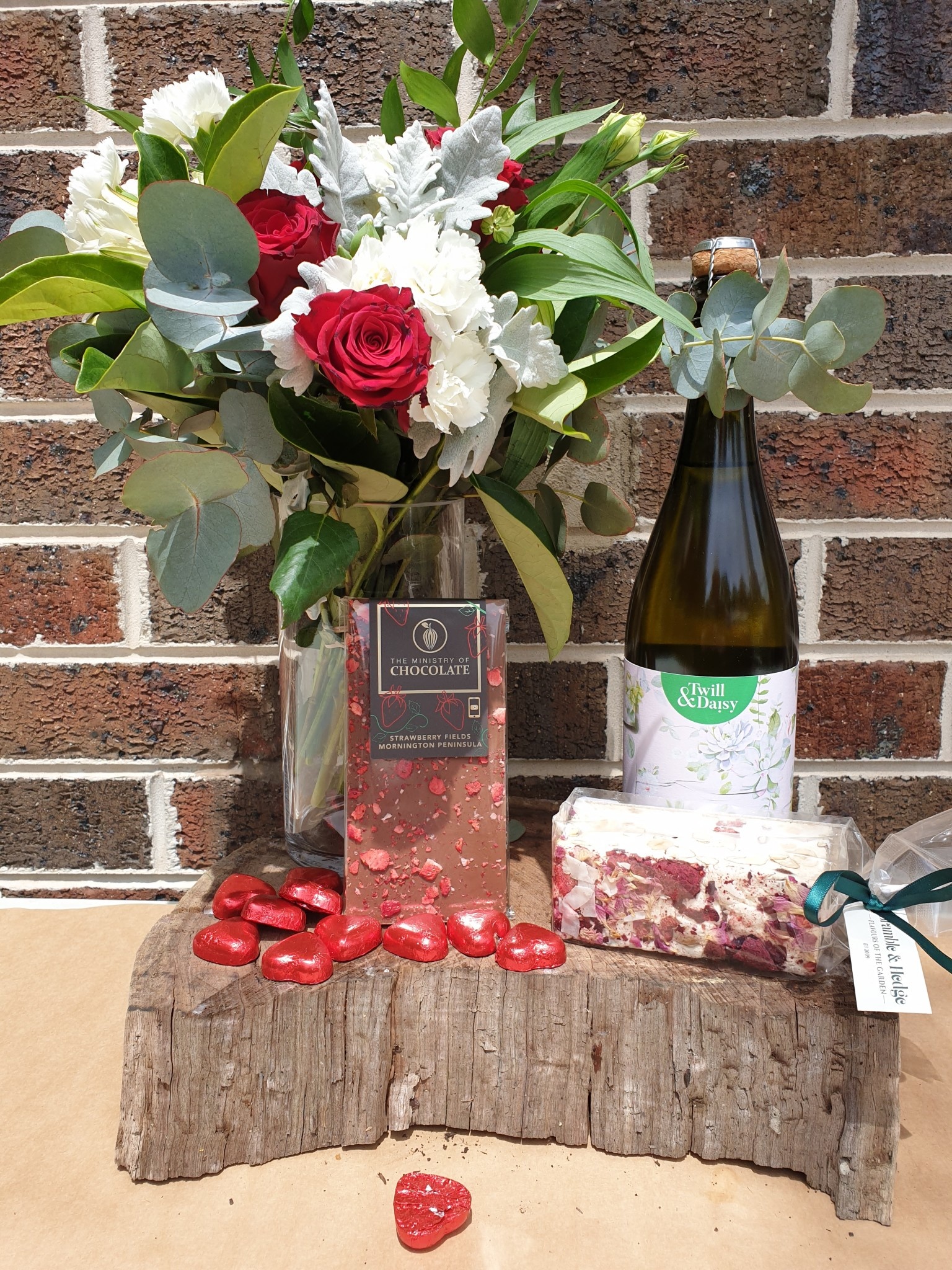 Valentine Hamper - Rubies and Rust