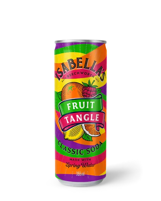 Isabella's Classic Soda Fruit Tangle 355ml Billson’s - Rubies and Rust