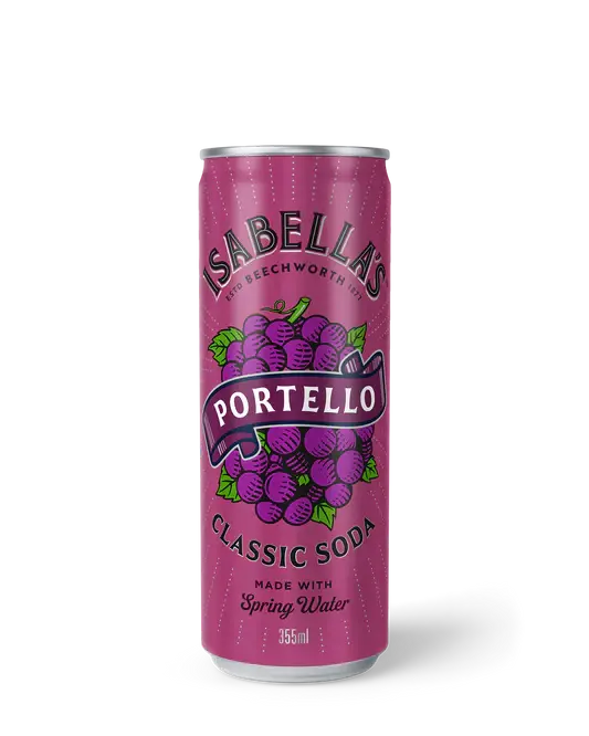 Isabella's Classic Soda Portello 355ml Billson’s - Rubies and Rust
