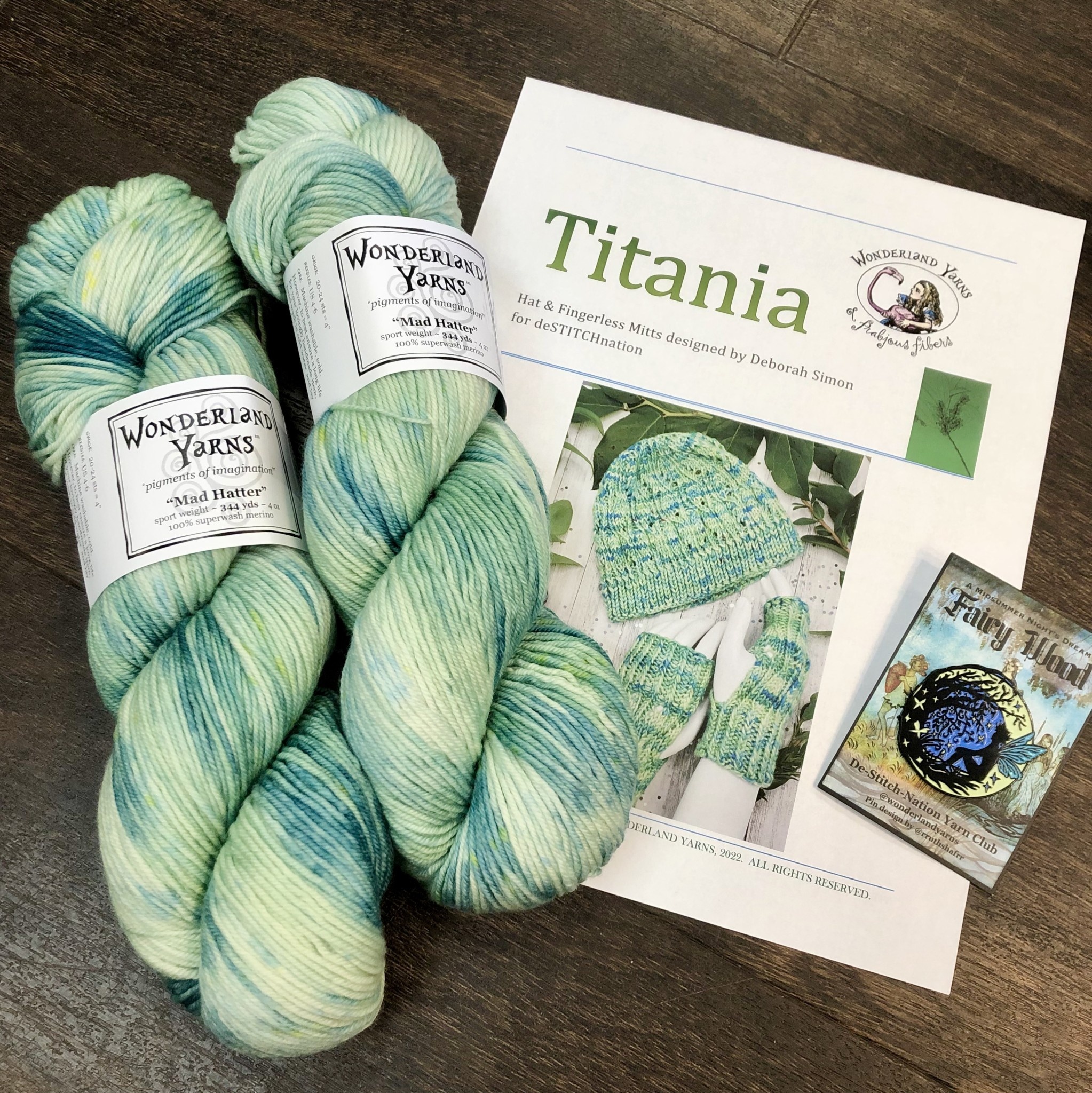 Wonderland Color of the Month: de-STITCH-nation - Yarn It & Haberdashery