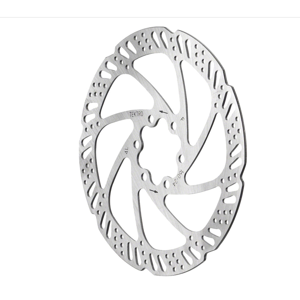 Tektro/TRP USA TEKTRO - TR180-24 DISC ROTOR - 180MM - 6-Bolt - SILVER ...