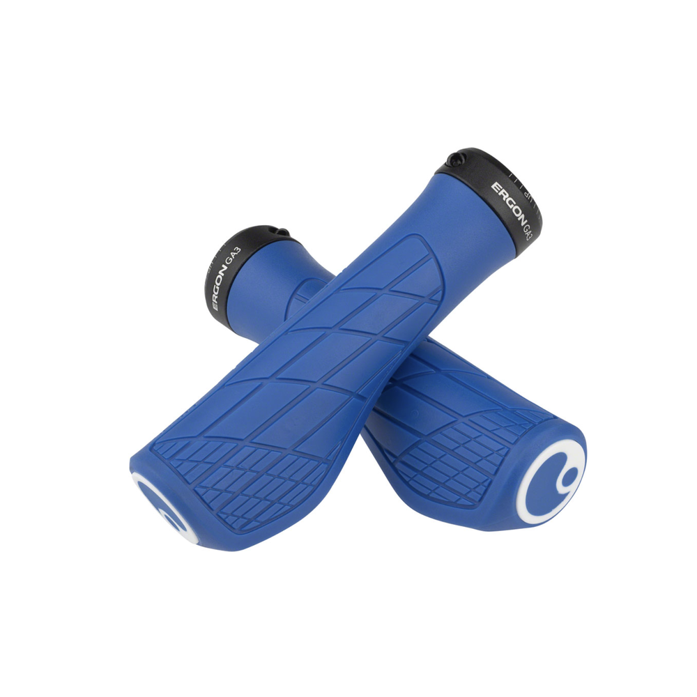 Ergon HT2281 Ergon GA3 Grips - Midsummer Blue, Lock-On, Small - St ...