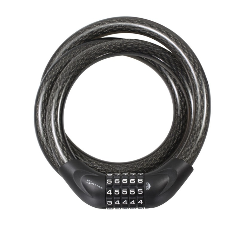SERFAS CL-20 Coiled Cable Combination Lock - St. George Ebikes LLC