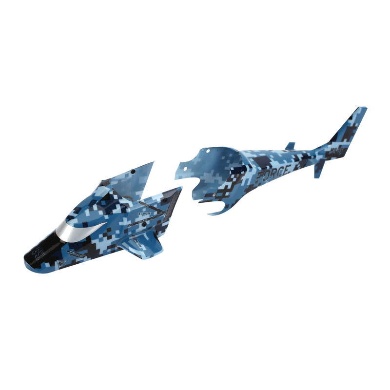 Force RC MH-35 Canopy, Blue - Hobby 2000