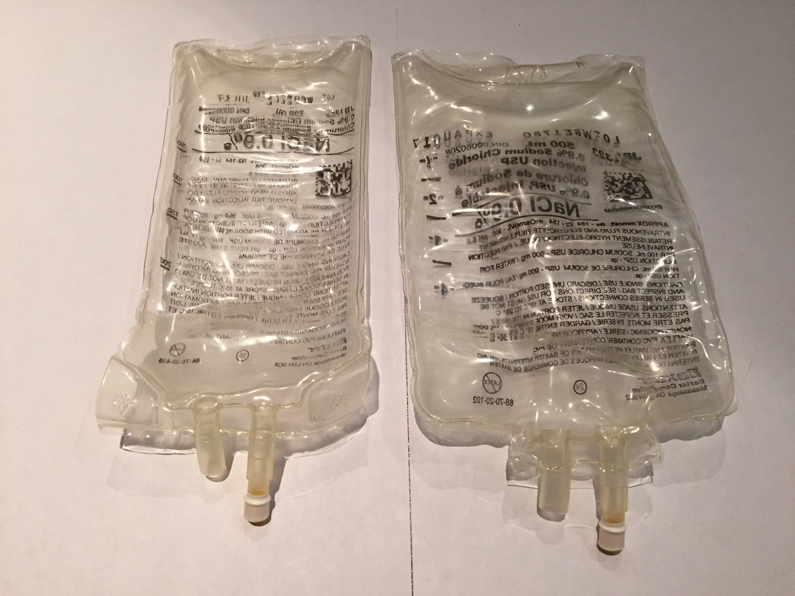 Hobby 2000 Baxter 500ml IV gas bag - Hobby 2000
