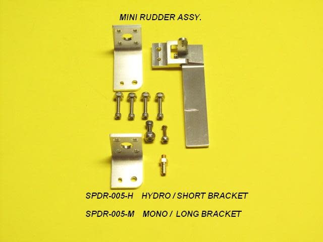 Speedmaster Mini Rudder Hydro Assy. - Hobby 2000