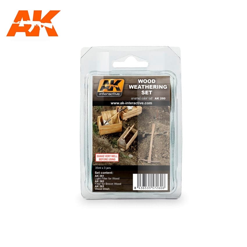 AK Interactive Wood Weathering Set - Hobby 2000