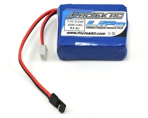 Protek RC LiPo Losi 8IGHT Rx Battery Pack (7.4V/2000mAh) - Hobby 2000
