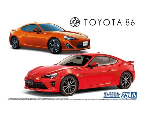 Aoshima 1/24 Toyota ZN6 Toyota 86 '16 - Hobby 2000