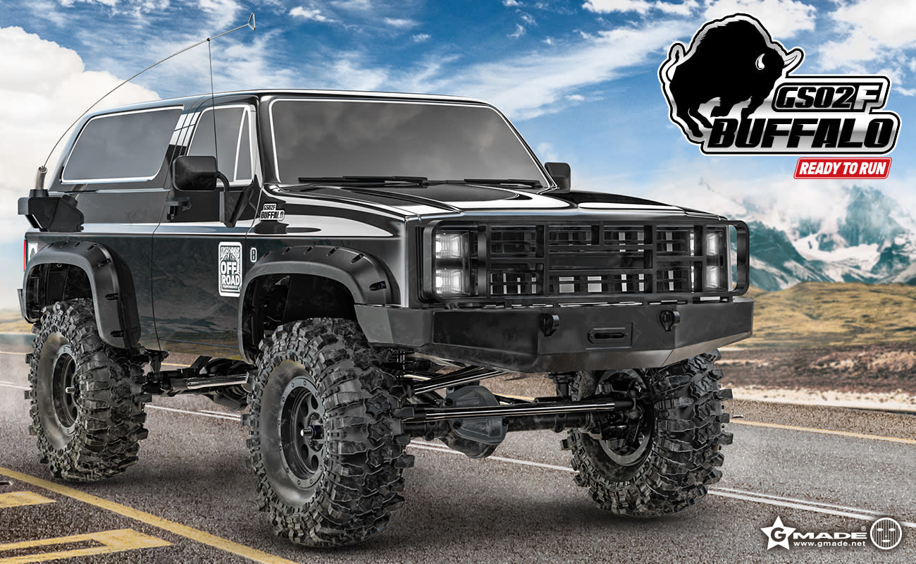 Gmade 1/10 GS02F BUFFALO TS RTR Scale Crawler - Hobby 2000