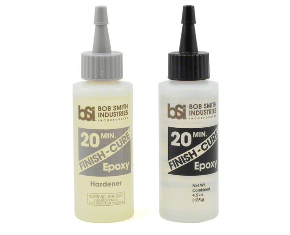 Bob Smith Industries FINISH-CURE 20 Minute Epoxy (4 1/2oz) - Hobby 2000