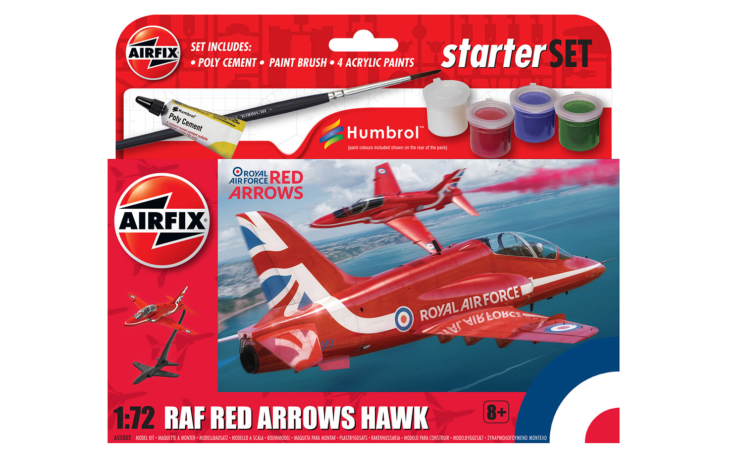 AIRFIX RED ARROWS HAWK BEGINNER SET - Hobby 2000