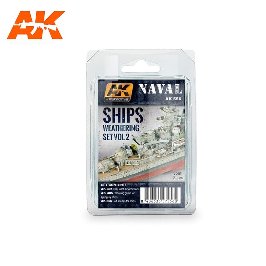AK Interactive Ships Vol.2 Weathering Set - Hobby 2000