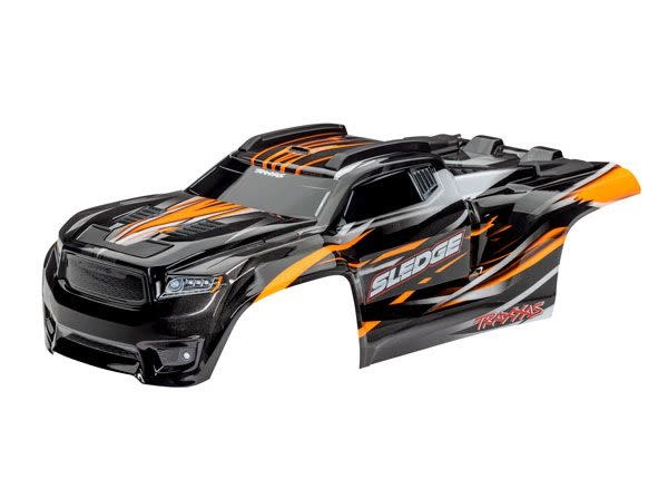 Traxxas Body, Sledge, orange - Hobby 2000