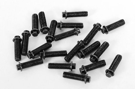 RC4WD Miniature Scale Hex Bolts (M3x 10mm) (Black) - Hobby 2000