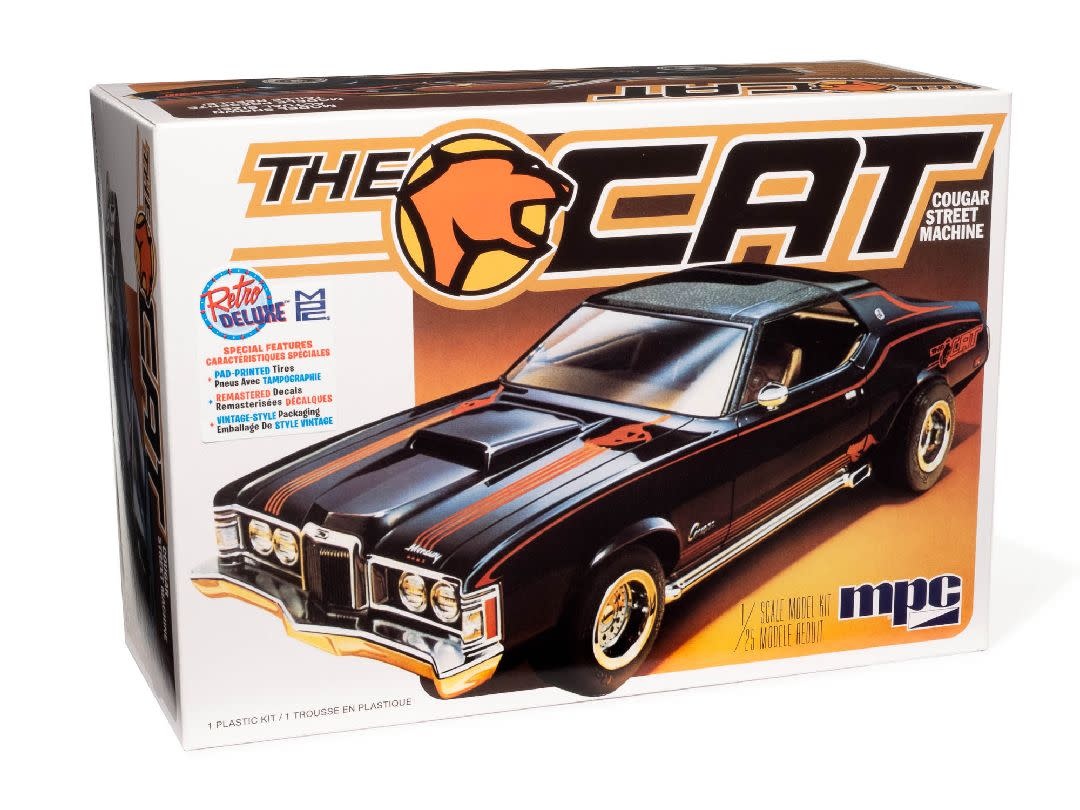 MPC 1/25 1973 Mercury Cougar "The Cat" Model Kit - Hobby 2000