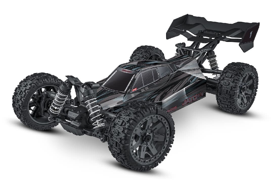 Traxxas Jato 4x4 Brushless BL-2S with clipless body - Black - Hobby 2000