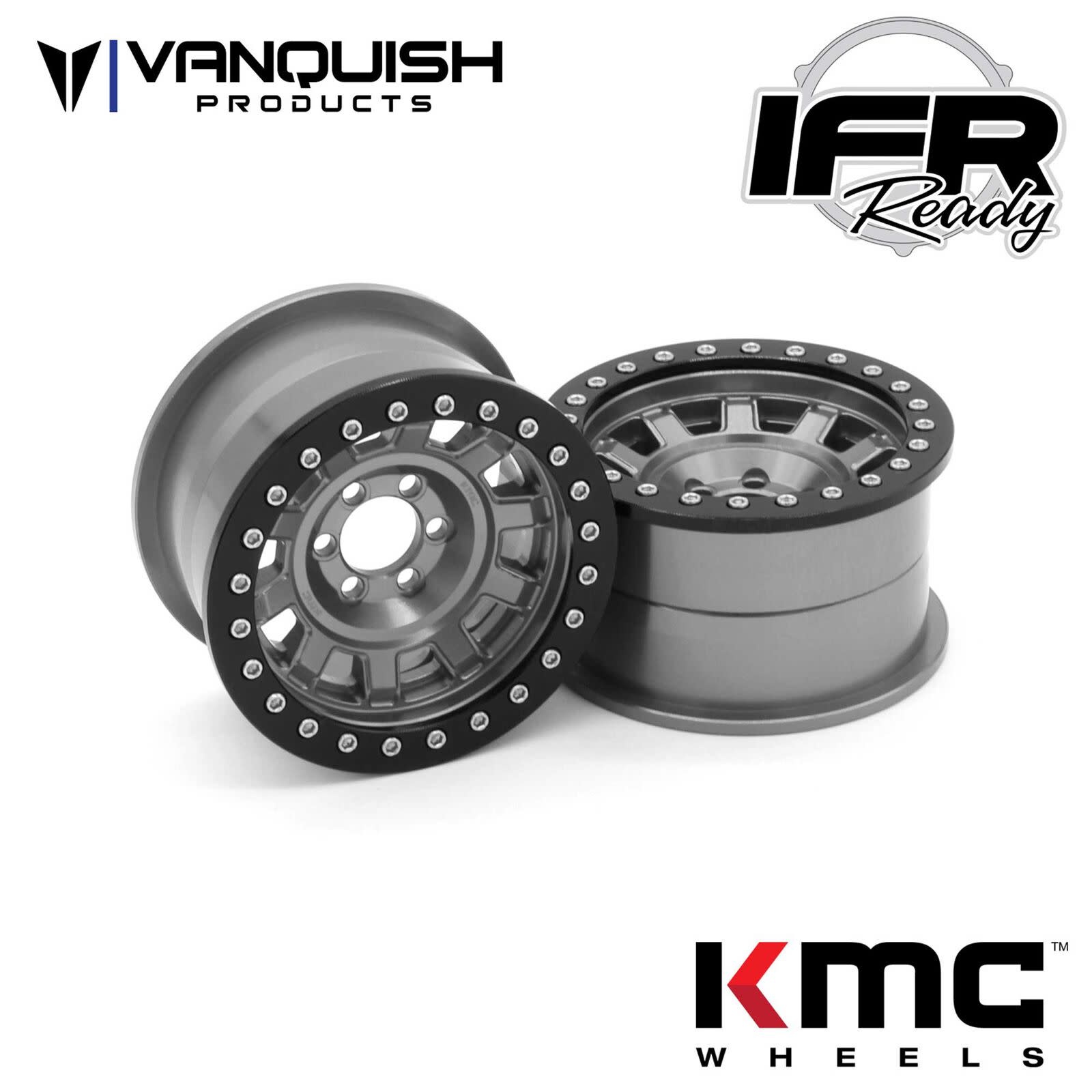 Vanquish KMC 2.2 KM236 Tank Grey Anodized - Hobby 2000