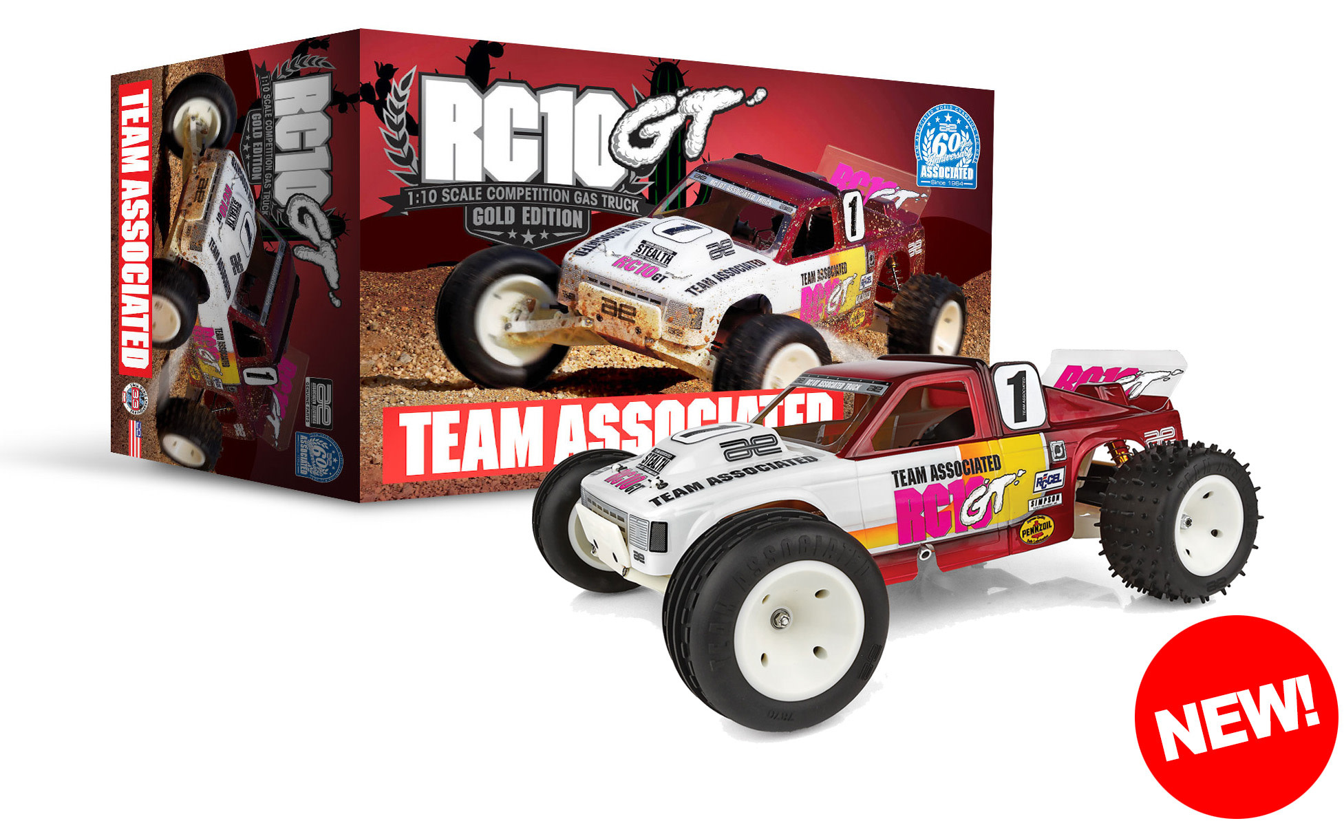 Team Associated RC10GT Classic 1/10 Nitro Truck Kit - Hobby 2000