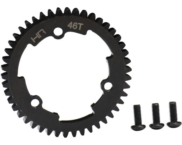 Hot Racing 46T mod 1 Steel Spur Gear, for E Revo 2, X-Maxx & XO-1 ...