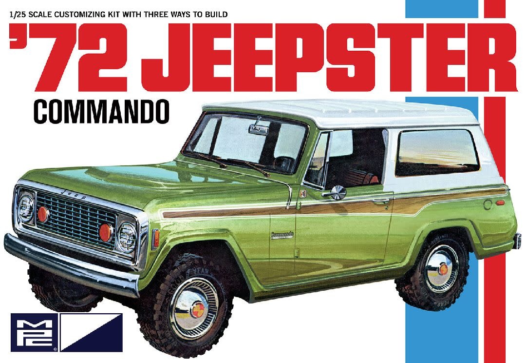 AMT 1/25 1972 Jeepster Commando Model Kit - Hobby 2000