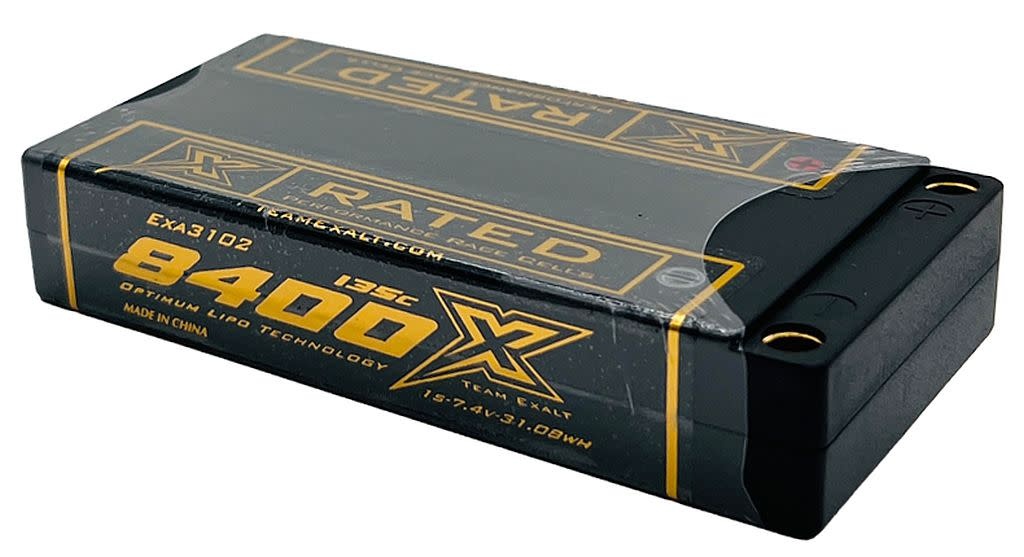 Team Exalt 1S 3.7V 8300MAH 135C X-Rated LiPo Battery Series - Hobby 2000
