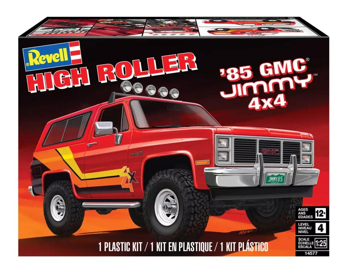 Revell Monogram 1/25 ‘85 GMC Jimmy 4x4 High Roller Model Kit - Hobby 2000