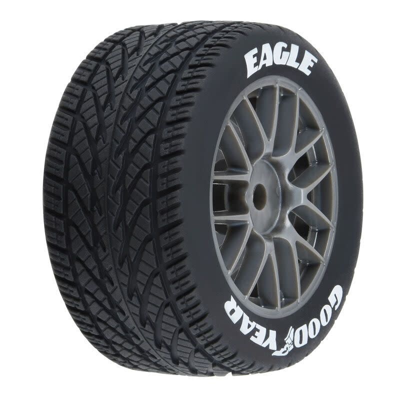 Pro-Line Goodyear Eagle Rain Tire MTD Gray for Losi NASCAR (4) - Hobby 2000
