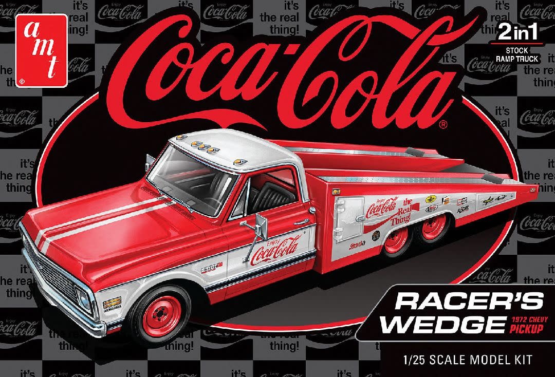 AMT 1972 Chevy Racer's Wedge Coke 1/25 Model Kit (Level 2) - Hobby 2000