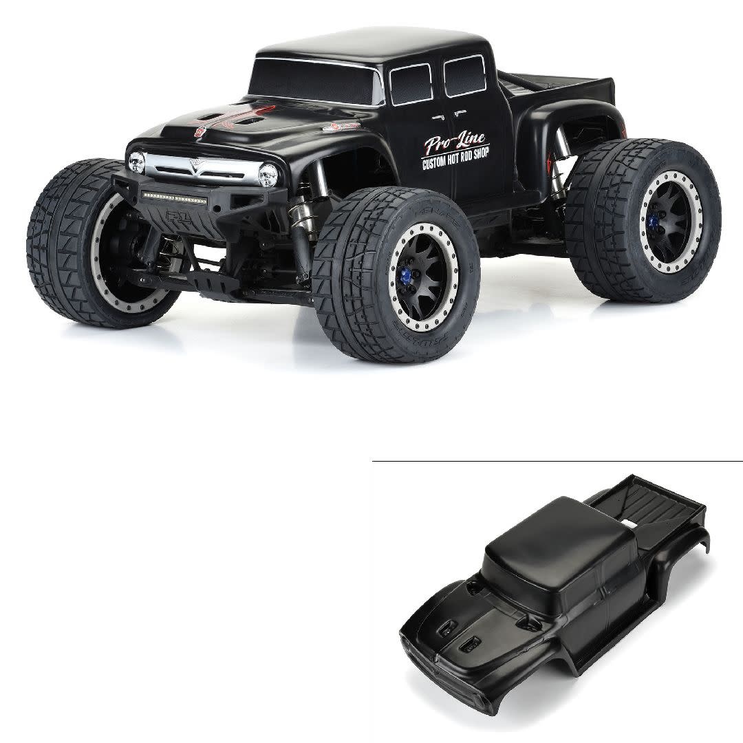 Pro-Line 1/5 Pre-Cut Ford F-100 Bash Armor Black Body: X-MAXX - Hobby 2000