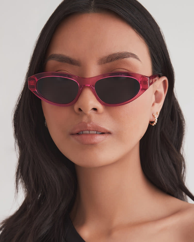 The Hailey Sunglasses Fch/Blk - SPLASH