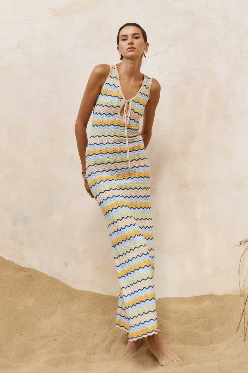 Isabo Maxi Dress - SPLASH