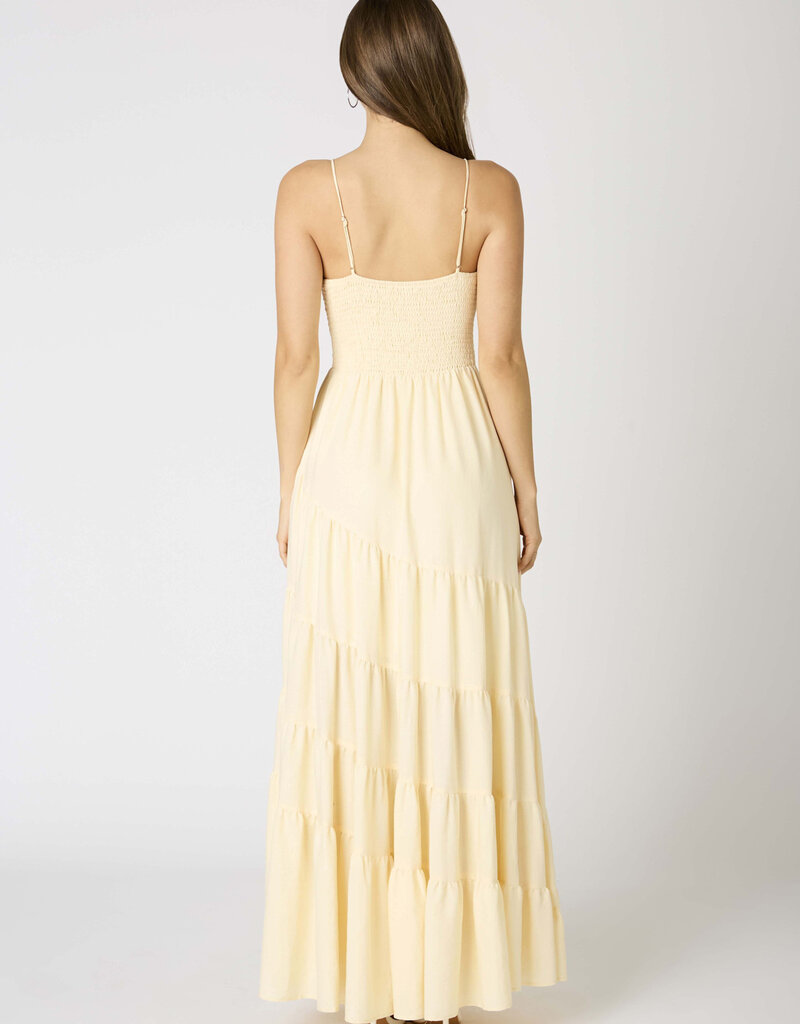 Cami Strap Tiered Maxi Dress - SPLASH