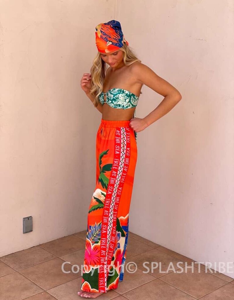 Draw String Resort Pants - SPLASH