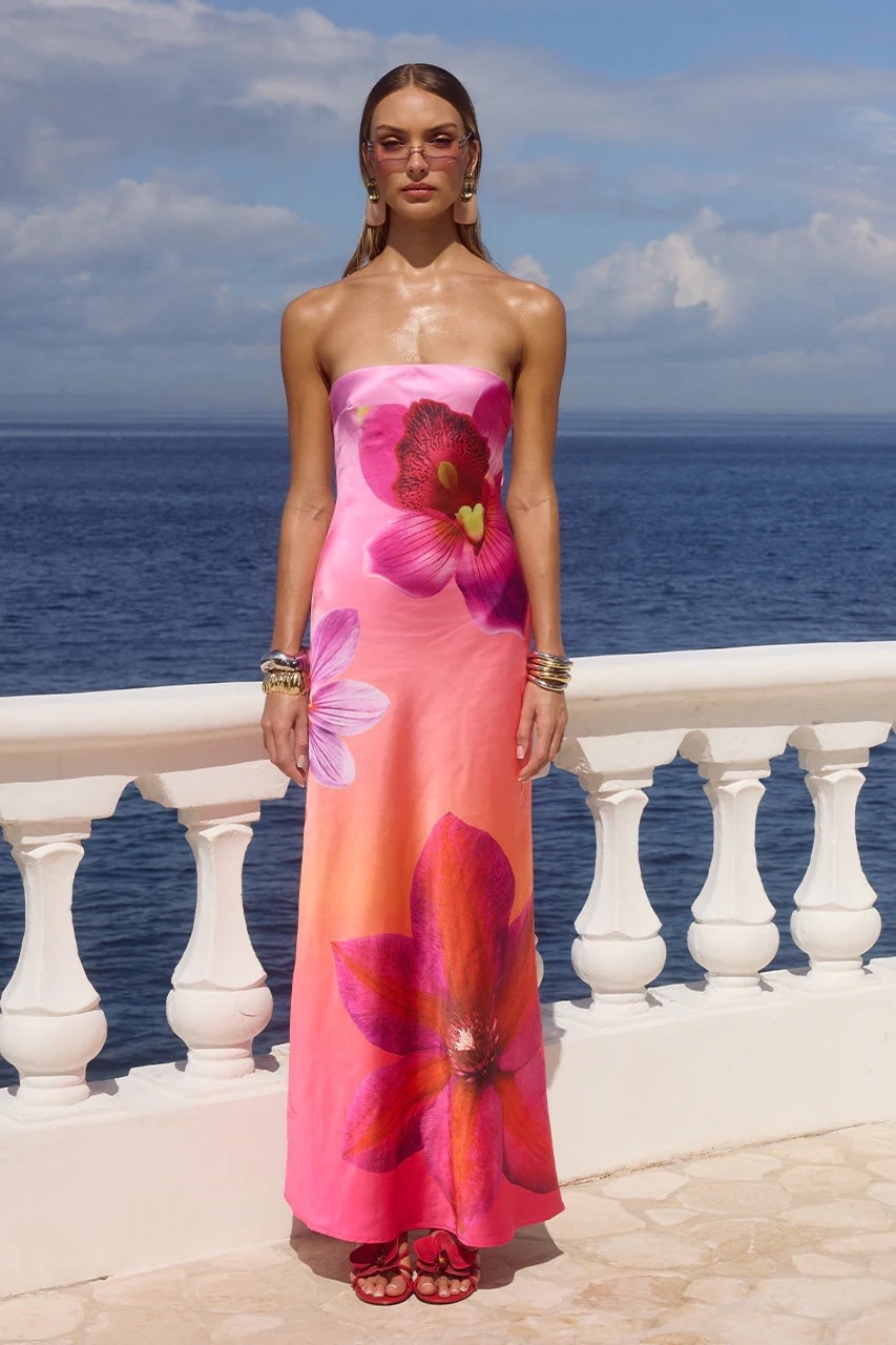 Celeste Maxi Dress - SPLASH