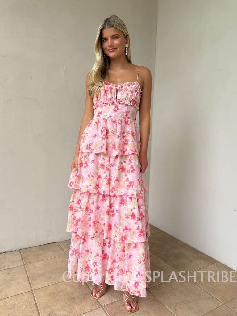 Vonnessa Maxi Dress - SPLASH