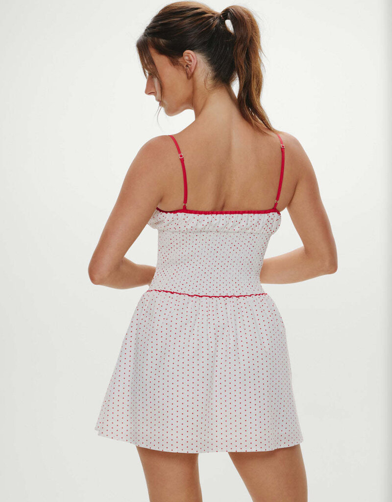 Coast Cotton Mini Dress - SPLASH