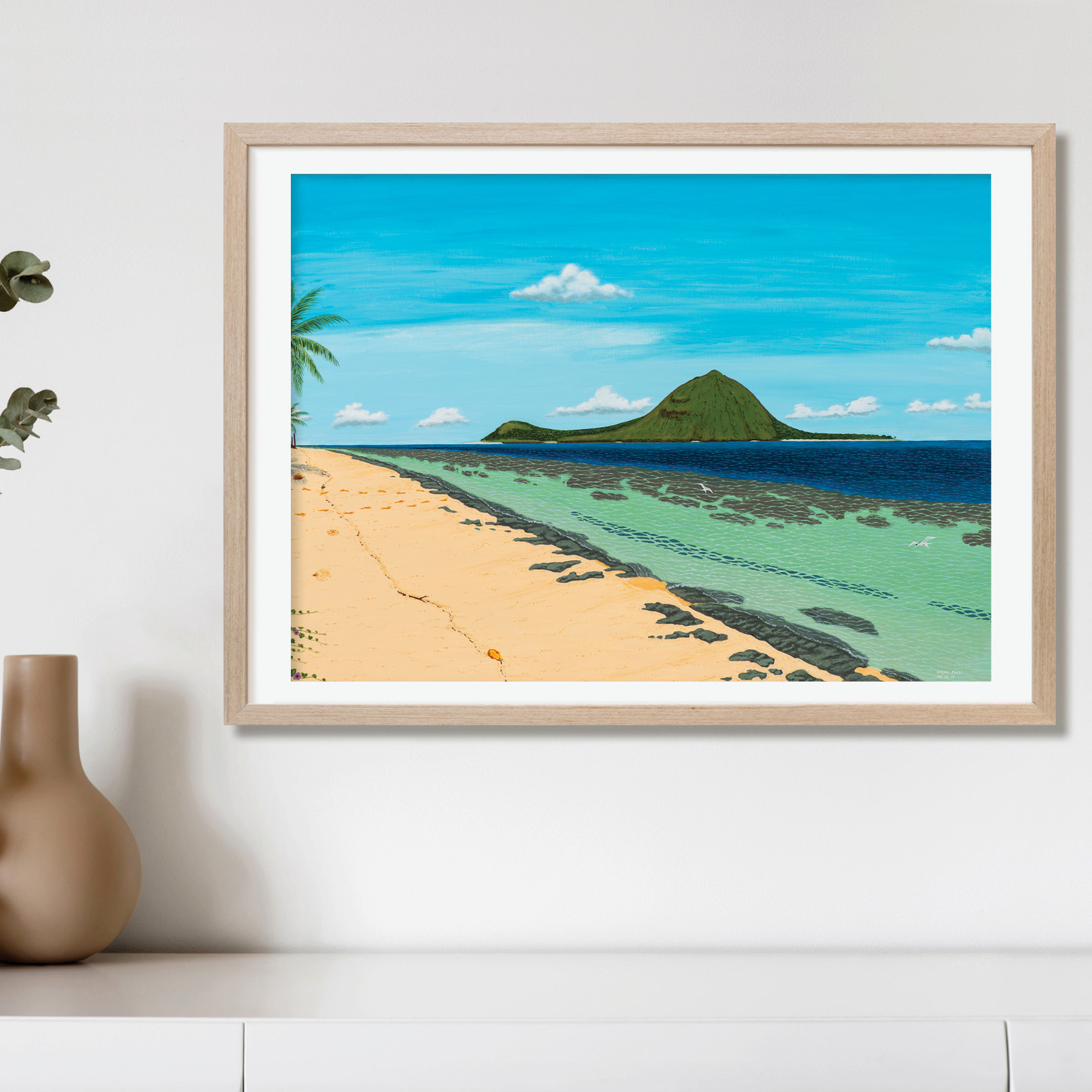 Segar Passi, Dauar 2014 Reproduction Print - Cairns Art Gallery