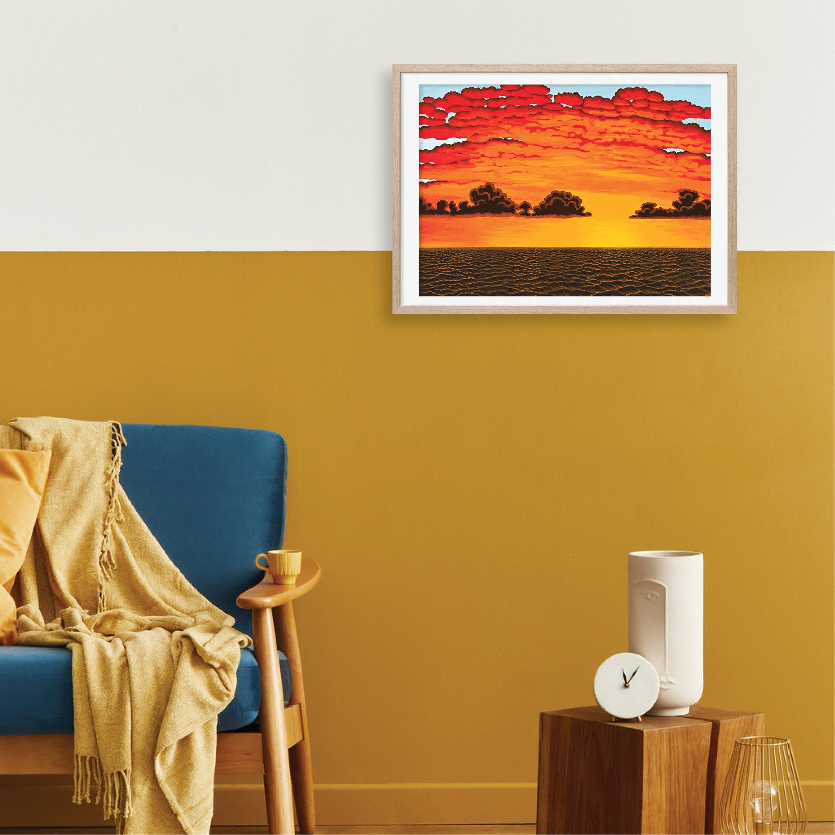 Segar Passi, Mam Edge 2012 Reproduction Print - Cairns Art Gallery