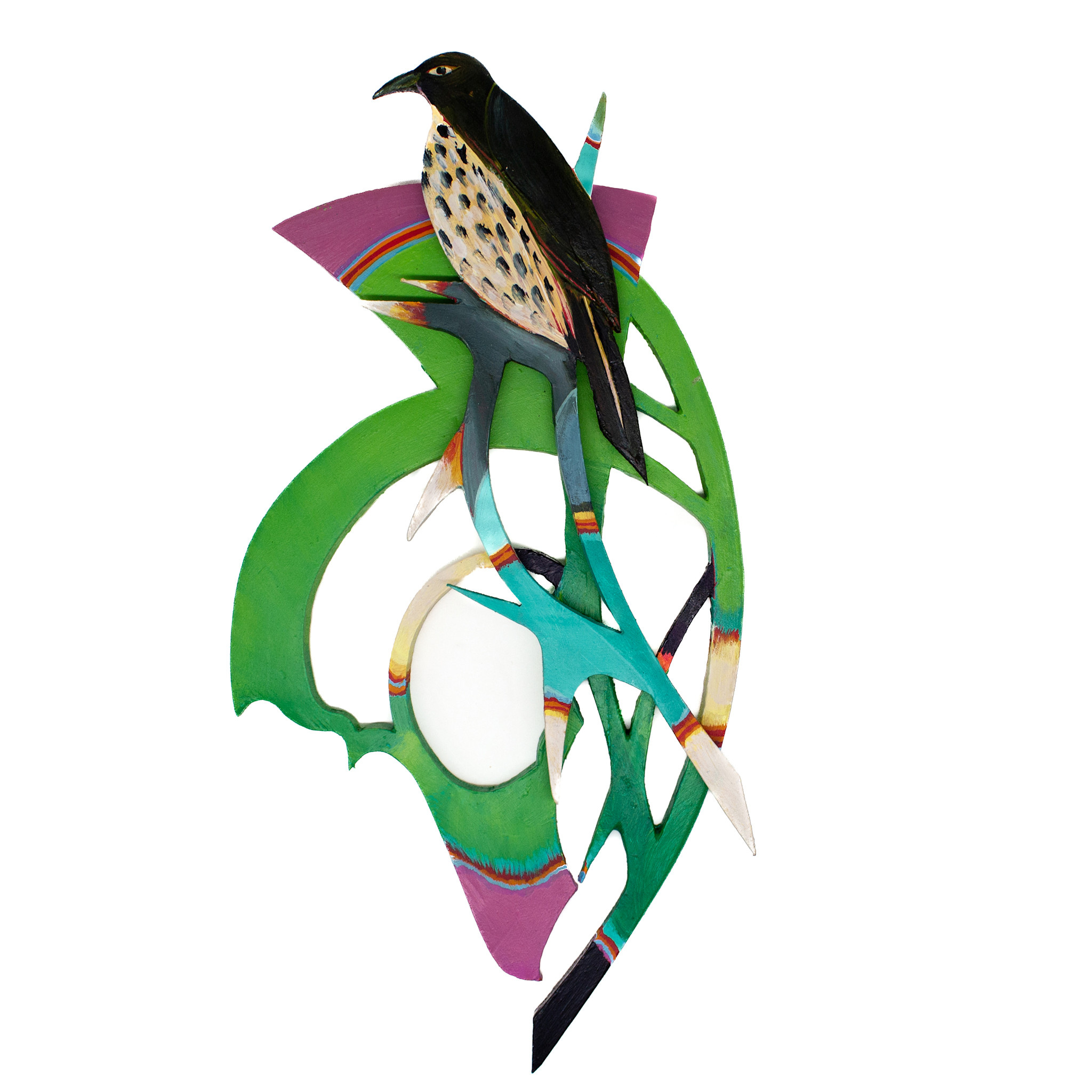 Roland Nancarrow, Fig Bird 2025 | Sculpture - Cairns Art Gallery