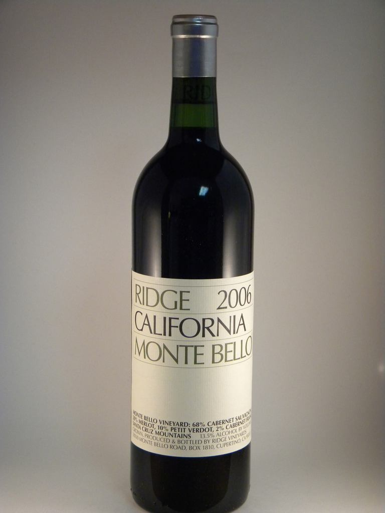 Ridge Ridge Monte Bello Santa Cruz 2019 - Bird Rock Fine Wine