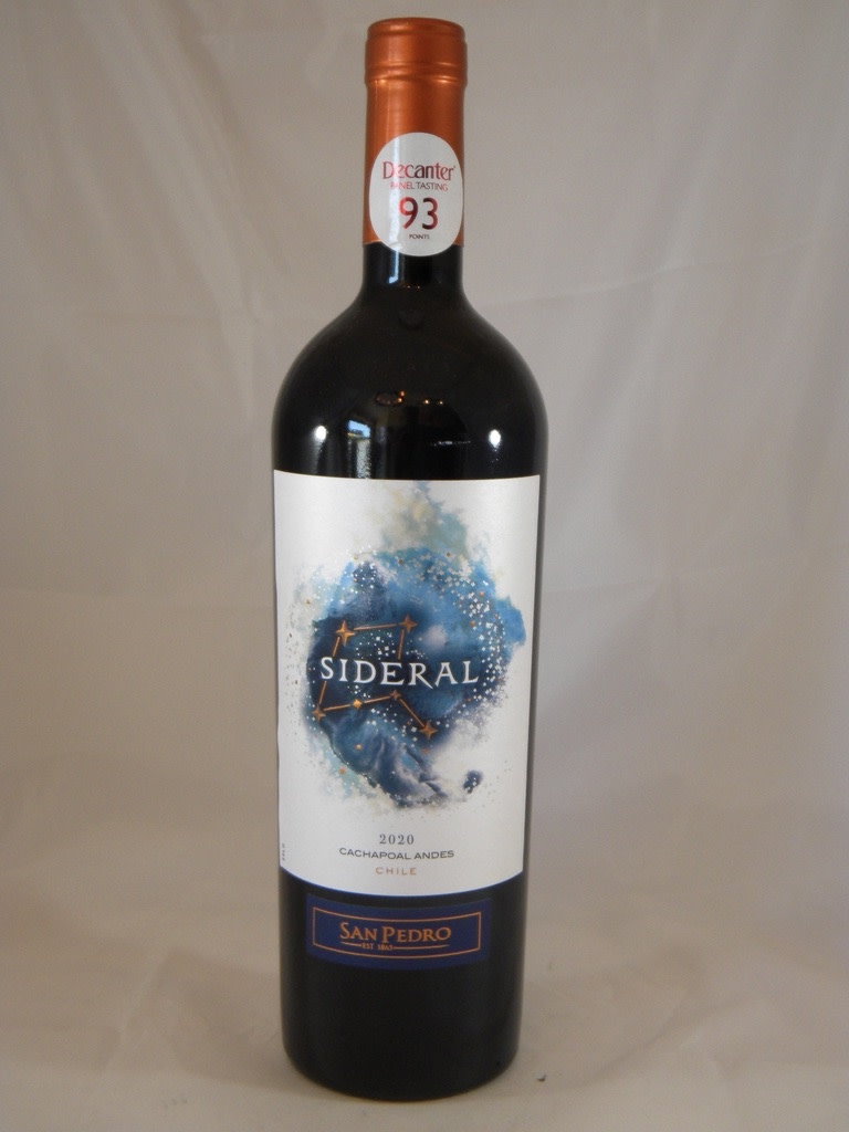 San Pedro Sideral Cachapoal Andes 2020 - Bird Rock Fine Wine