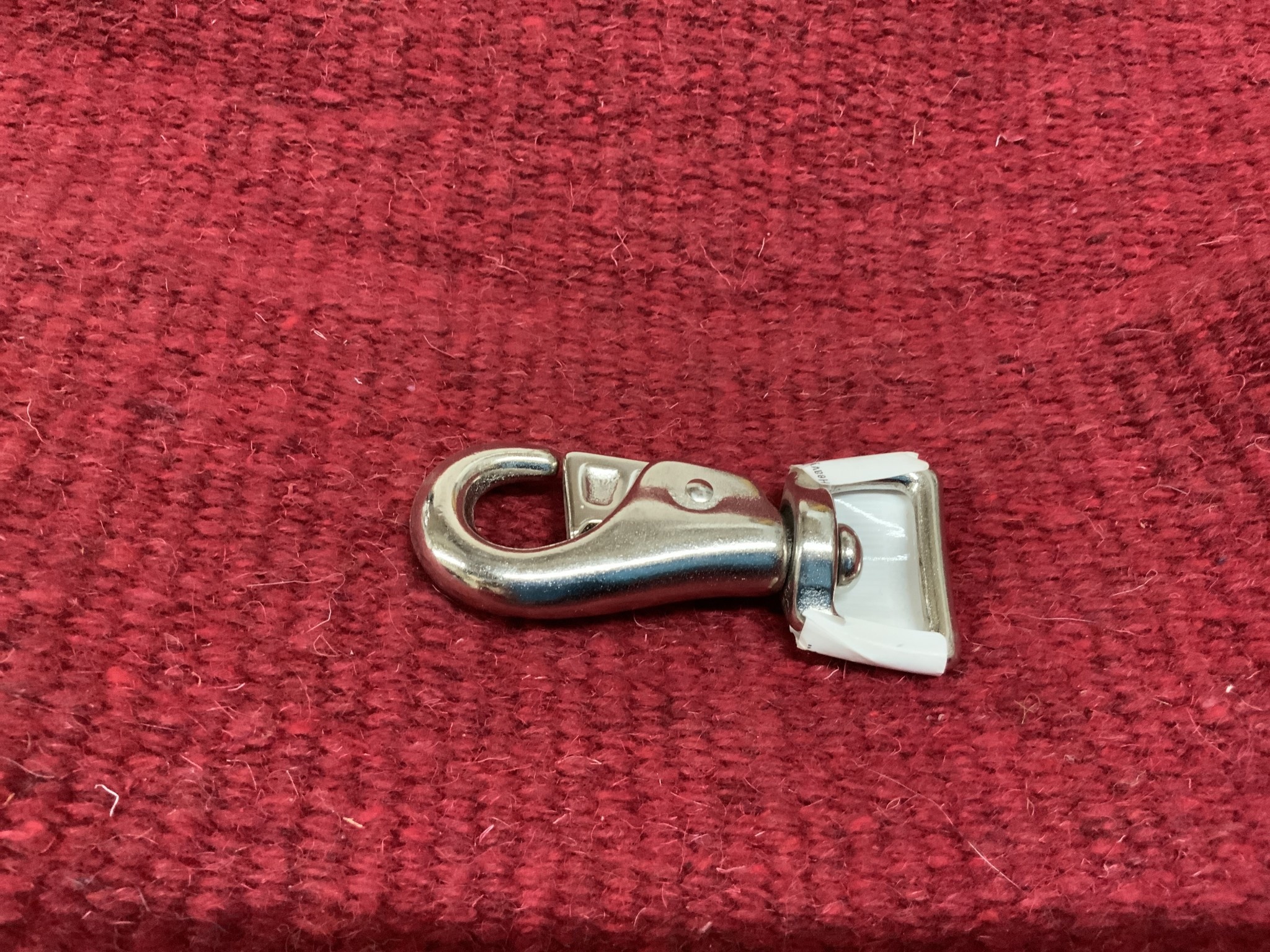 SNAP* Heavy Duty Bull Snap Nickel Plated Malleable Iron Eye Size 1 ...