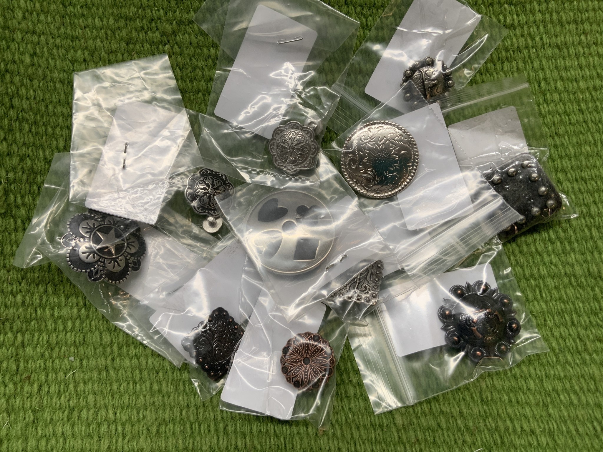 CONCHOS- Variety of Sizes and Designs - Medicine Hat Feeding Company ...