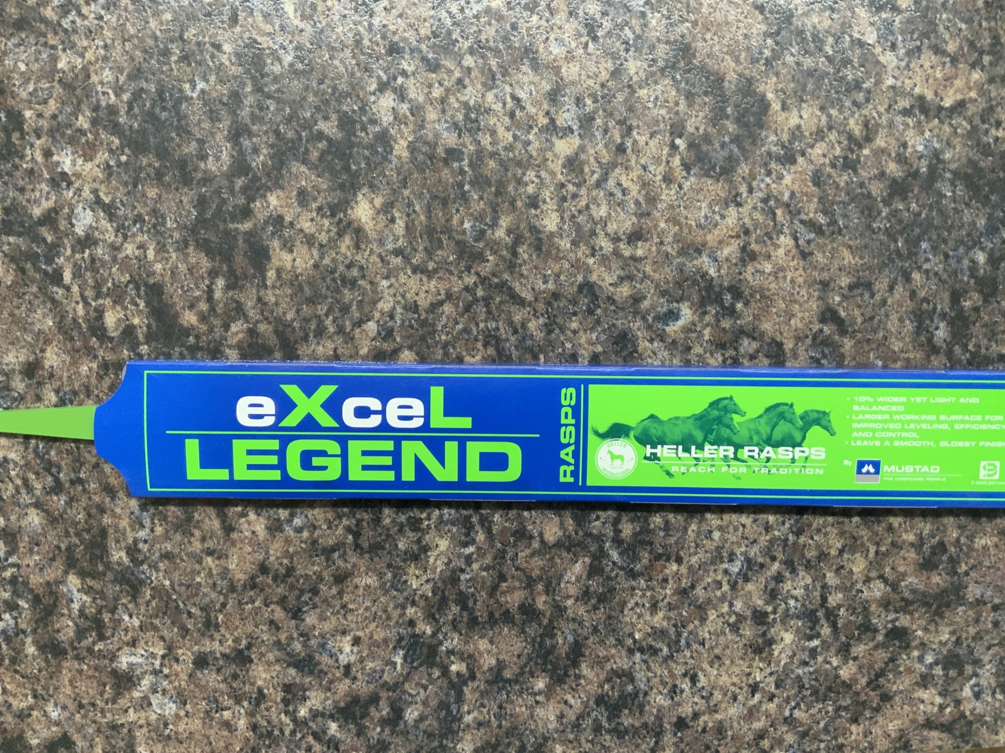 Rasp - Heller Rasps Excel Legend (Green Tang) - Mustad - Medicine Hat ...