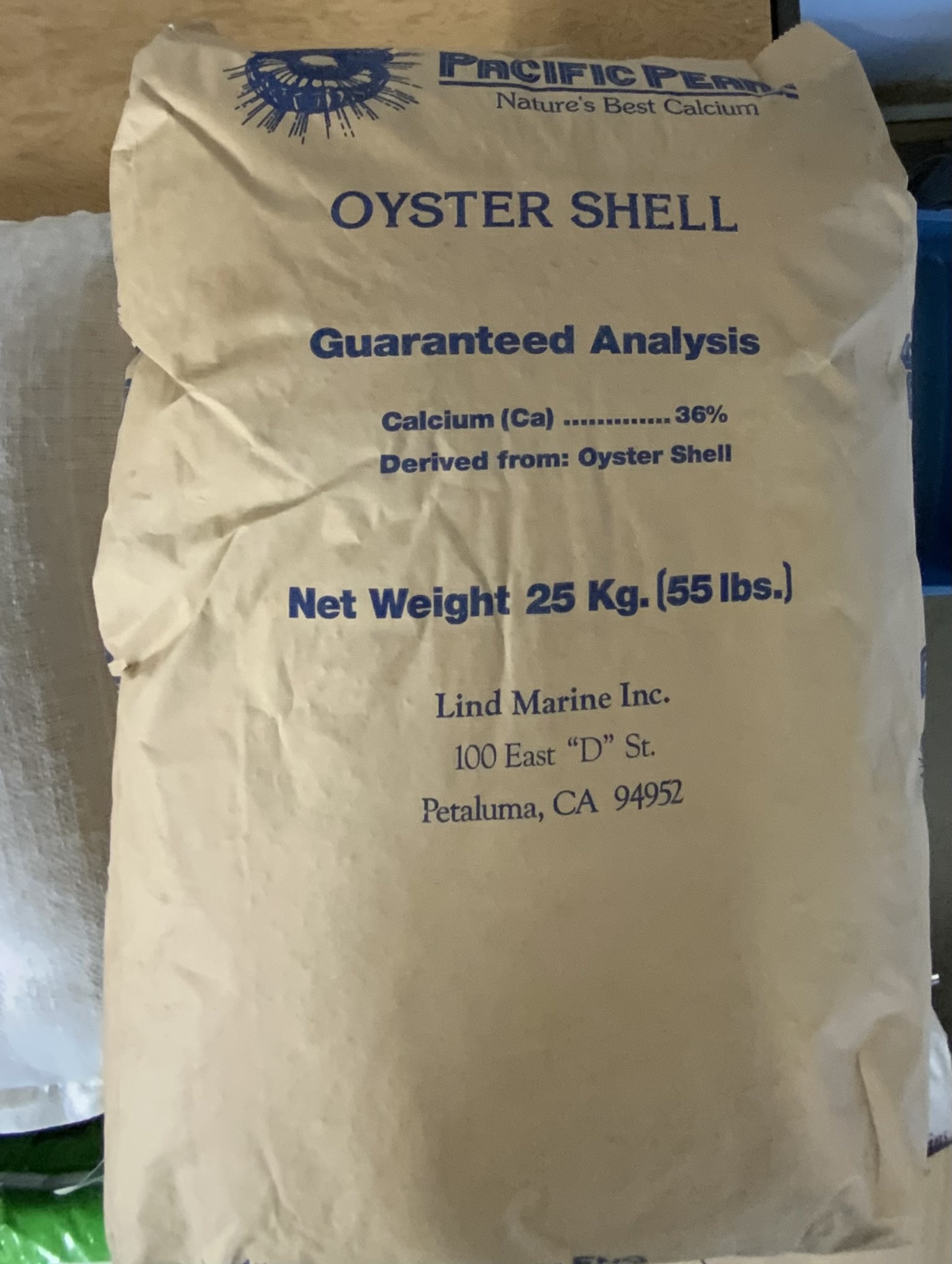 Oyster Shell 25KG -10086102 (STORE) Pacific Pearl - Medicine Hat ...
