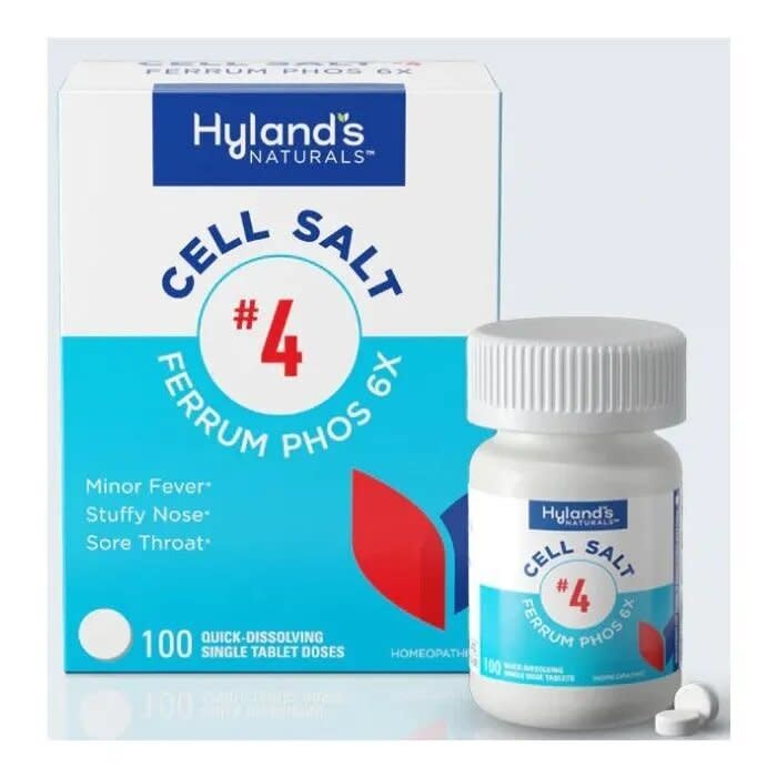 Hyland's Cell Salts - 100 tablet #4 Ferrum Phos - Health Simplified