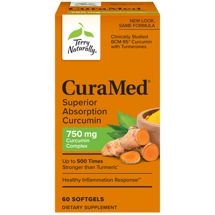 CuraMed 750 mg - 60 softgels - Health Simplified
